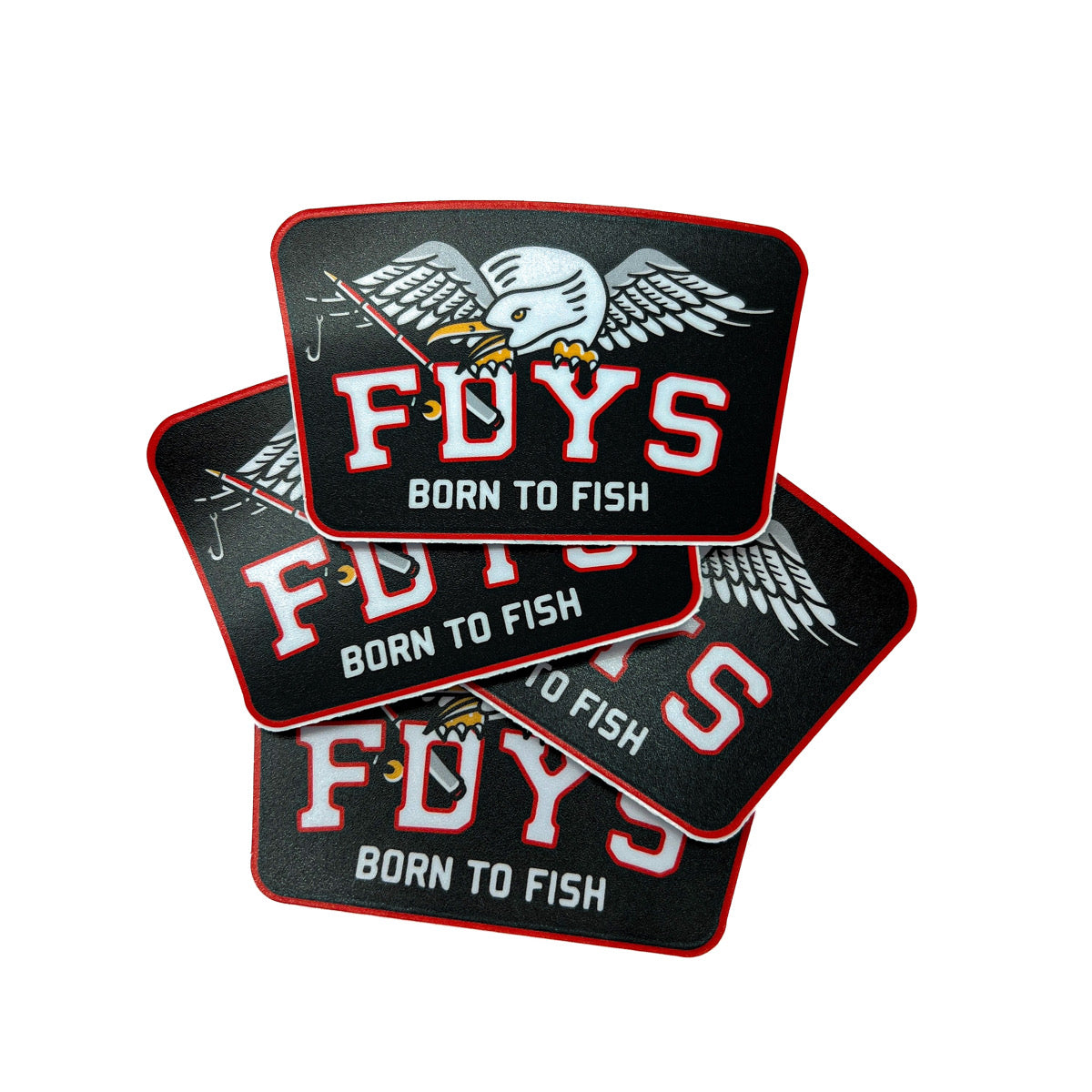 FDYS Sticker Born to Fish – Field Days